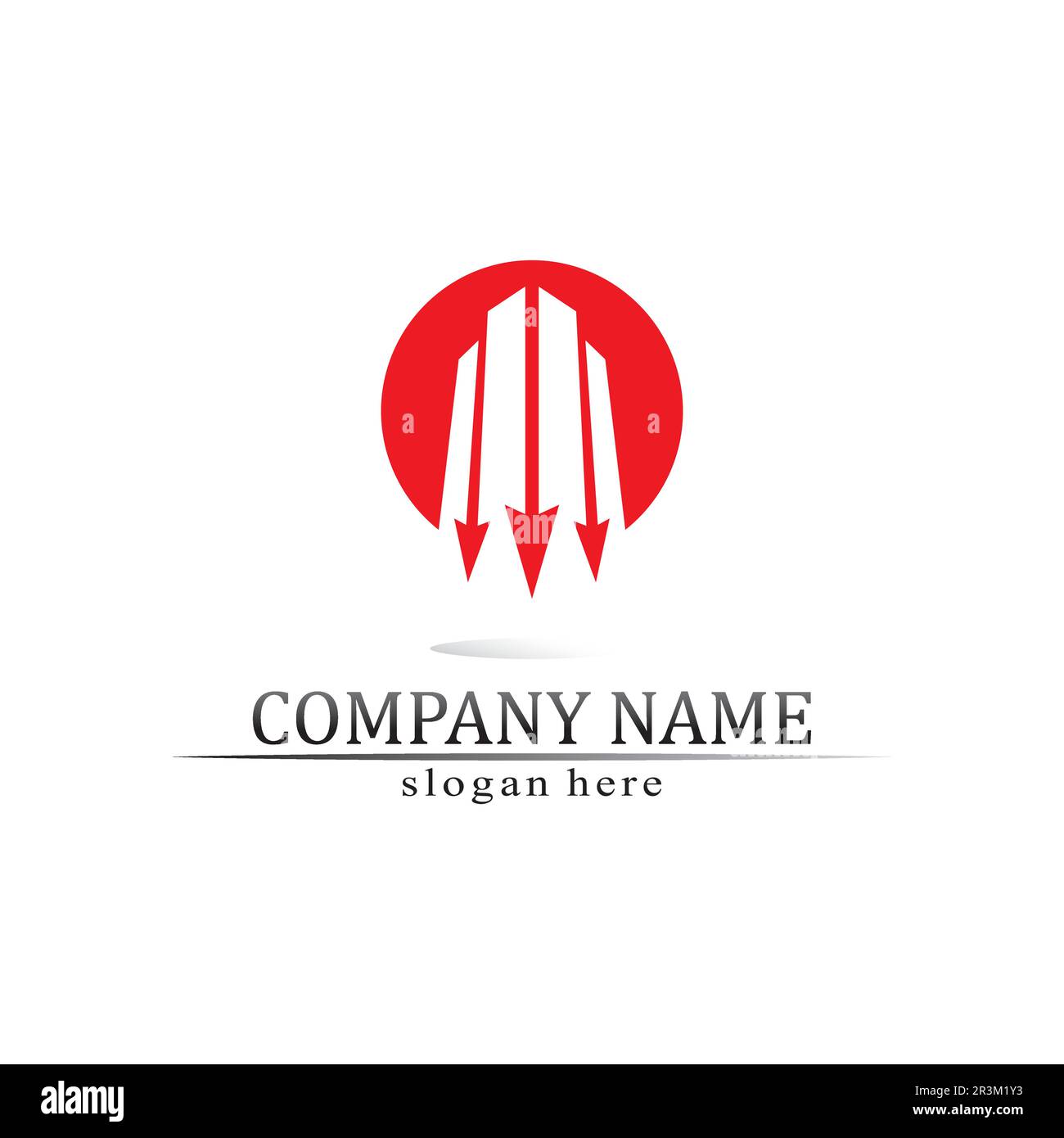 Finance company logo Stock Vector Images - Alamy