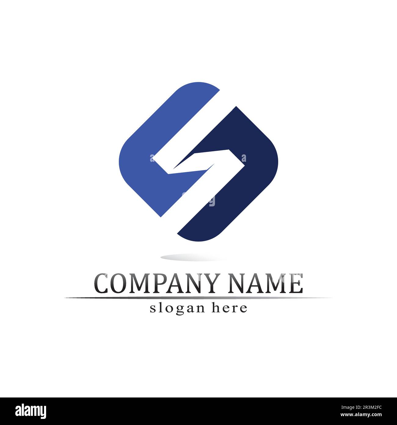 Business corporate S letter logo design vector Stock Vector Image & Art ...
