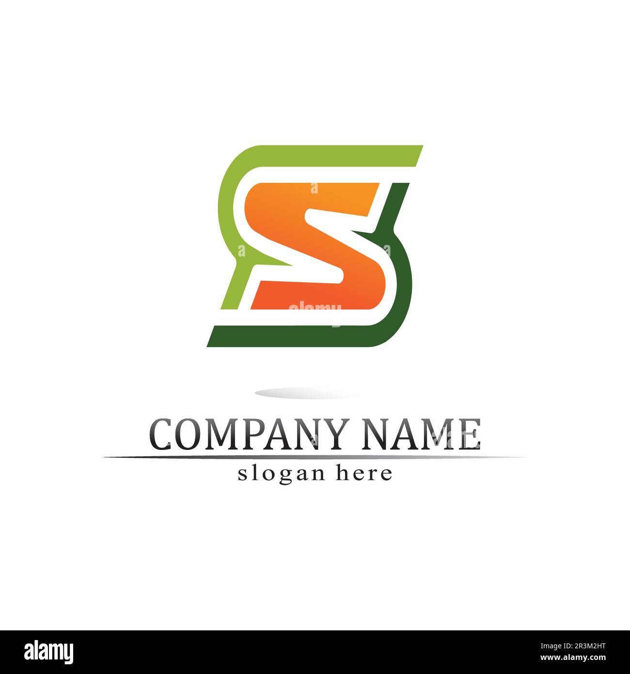 Business corporate S letter logo design vector Stock Vector Image & Art ...