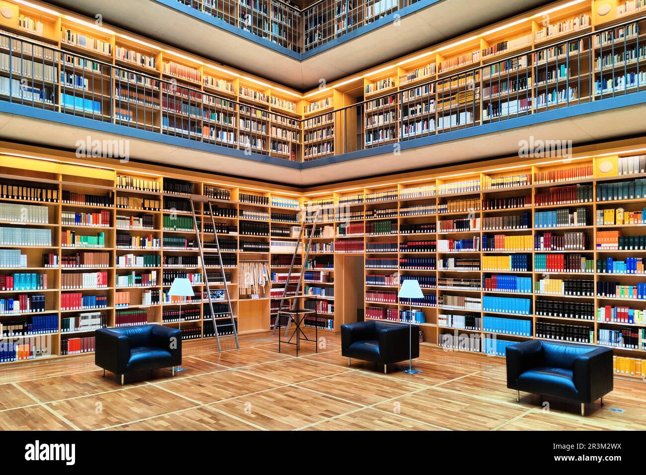 Book cube, extension of the Duchess Anna Amalia Library, Weimar ...