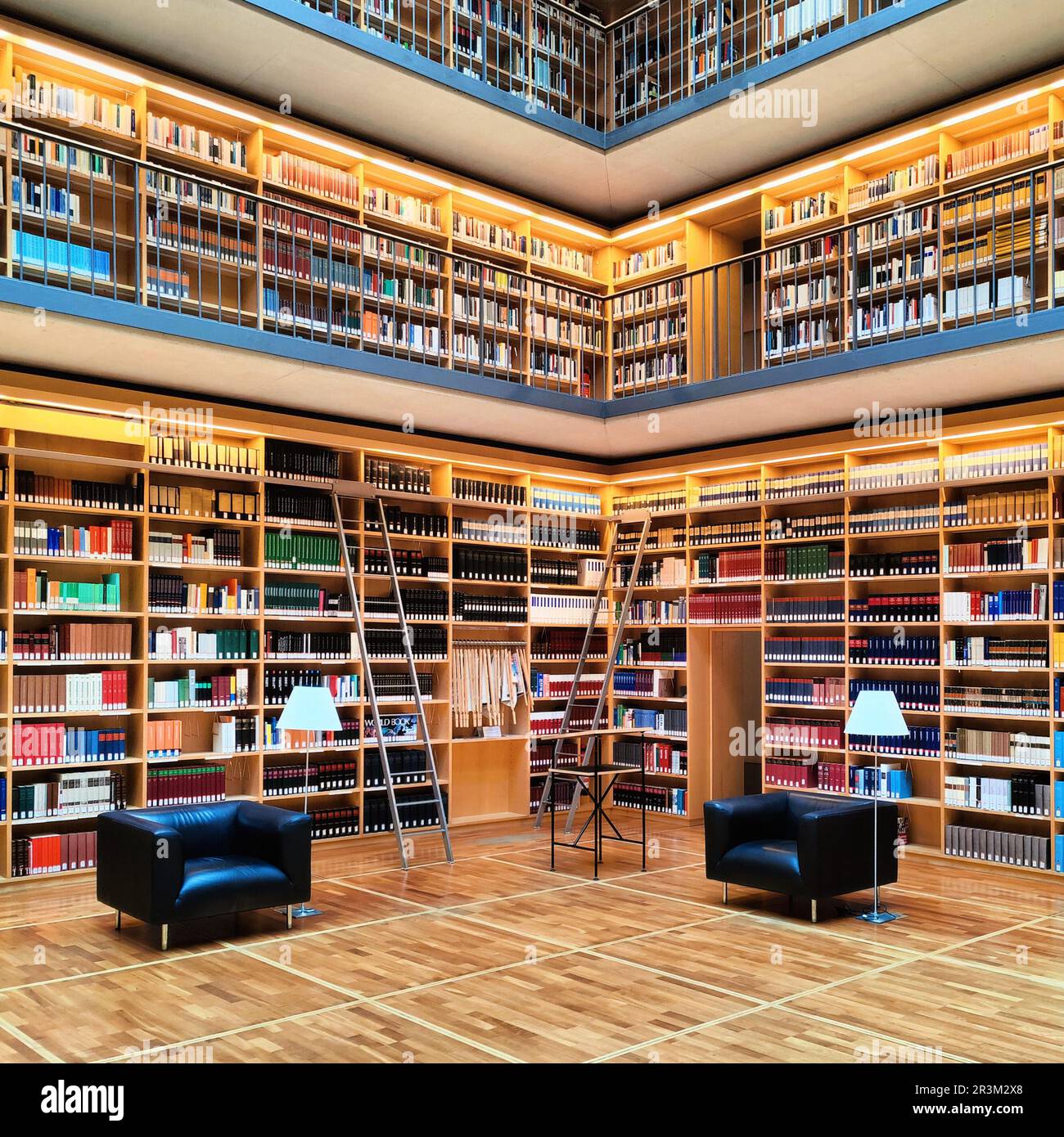 Book cube, extension of the Duchess Anna Amalia Library, Weimar ...