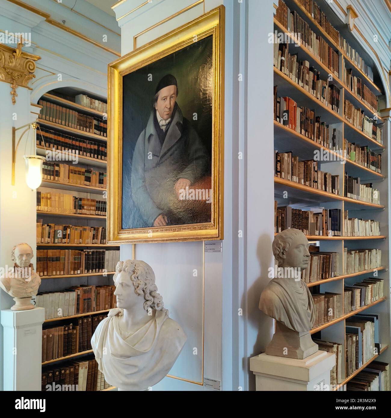 Duchess Anna Amalia Library, Rococo Hall, UNESCO World Heritage, Weimar ...