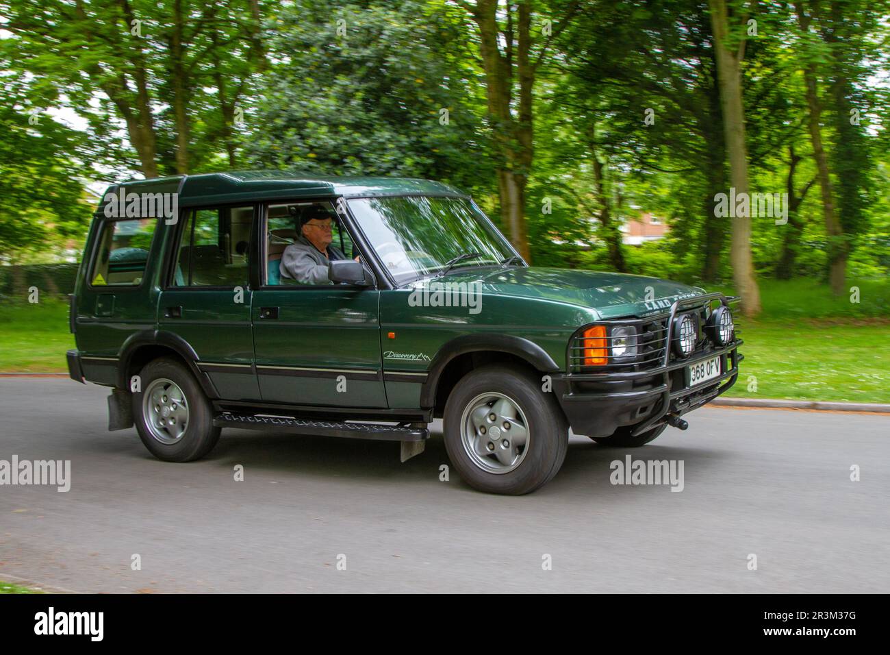 1992 90s 1990s Green Land Rover Discover 110 at Lytham Hall St Annes ...