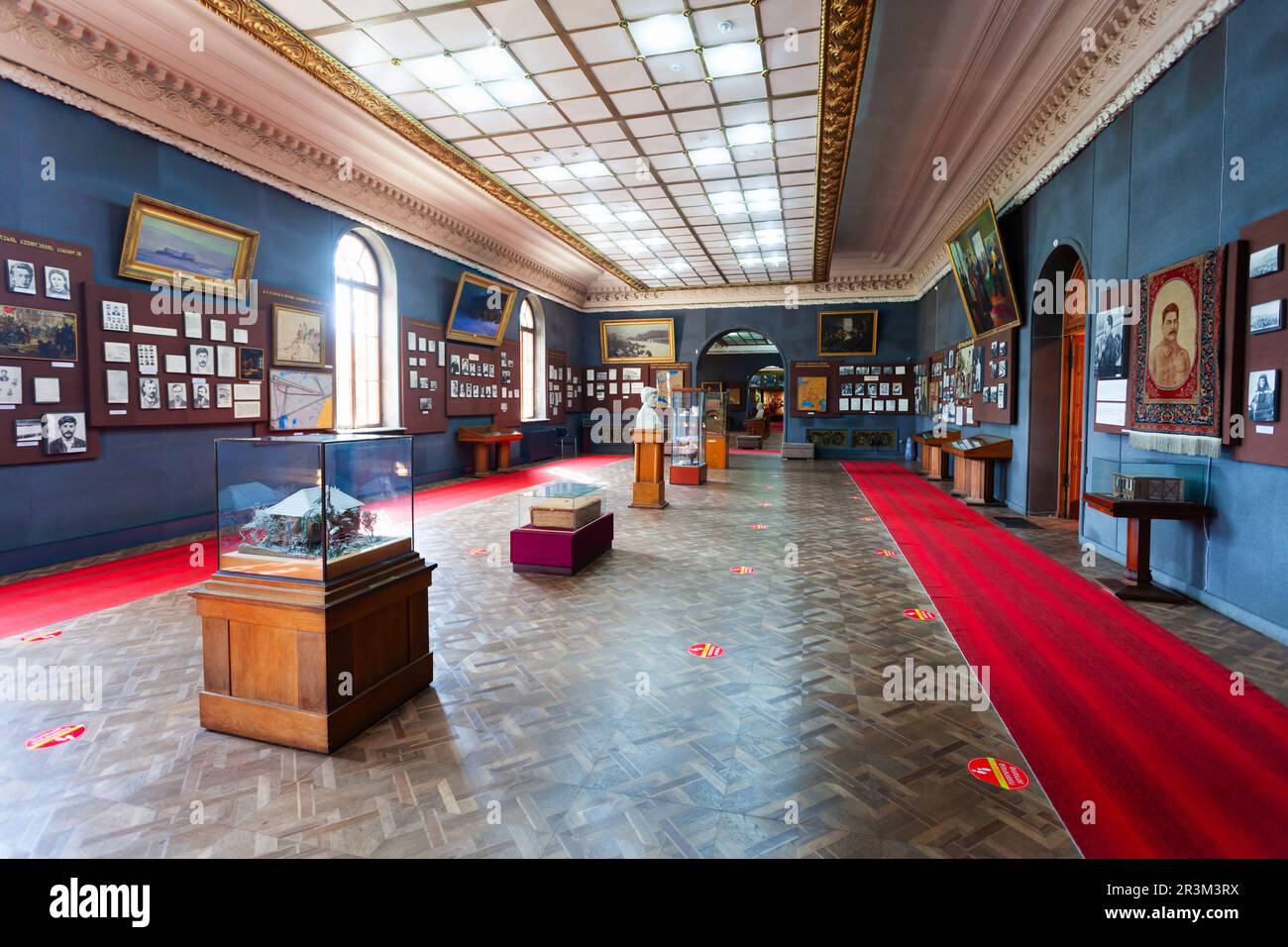 Gori, Georgia - August 31, 2021: The Joseph Stalin Museum is a museum ...