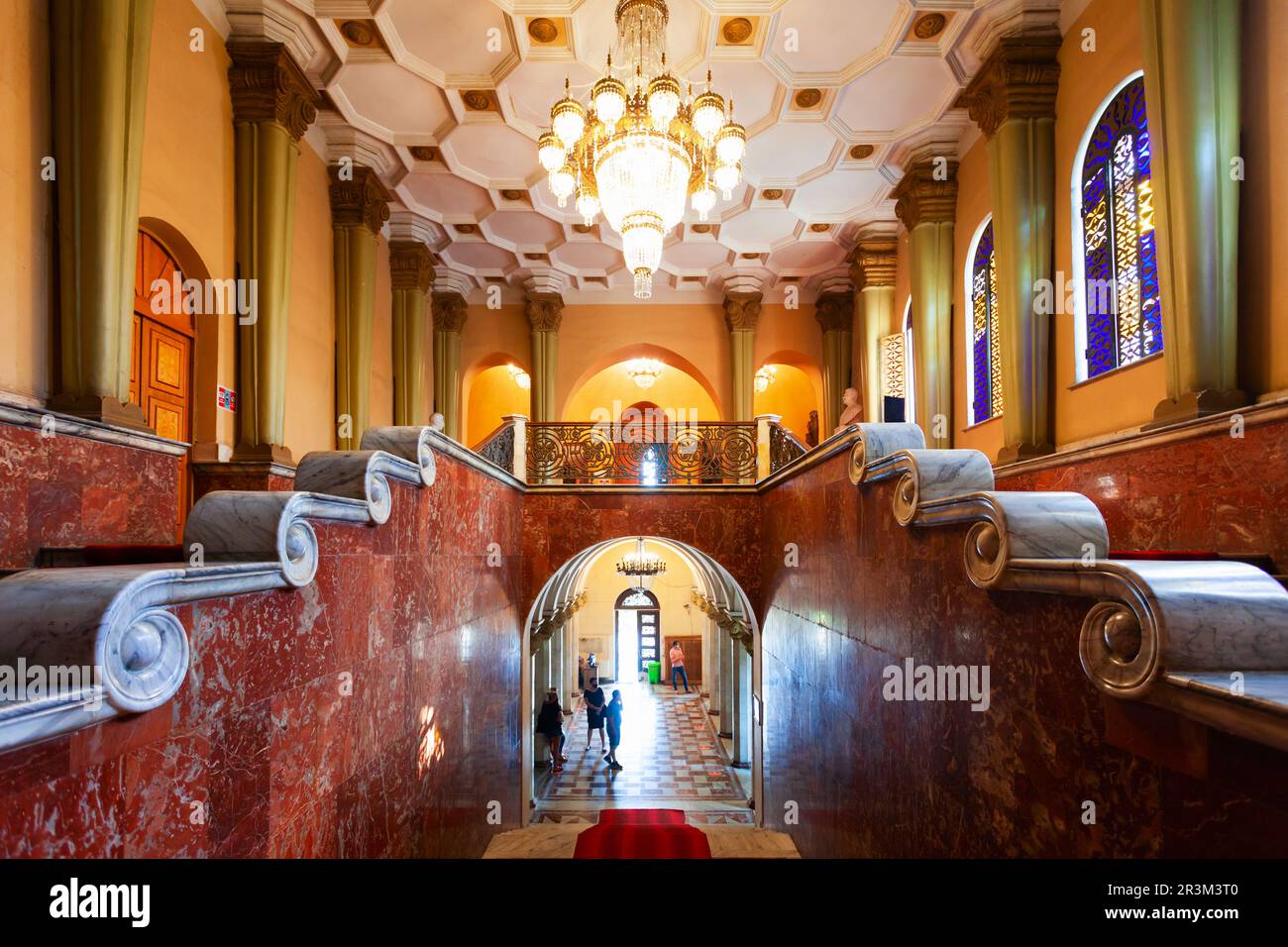 Gori, Georgia - August 31, 2021: The Joseph Stalin Museum is a museum ...