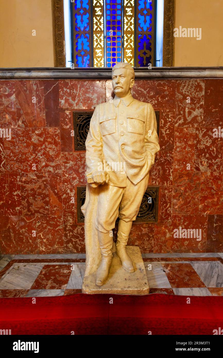 Gori, Georgia - August 31, 2021: The Joseph Stalin Museum is a museum ...