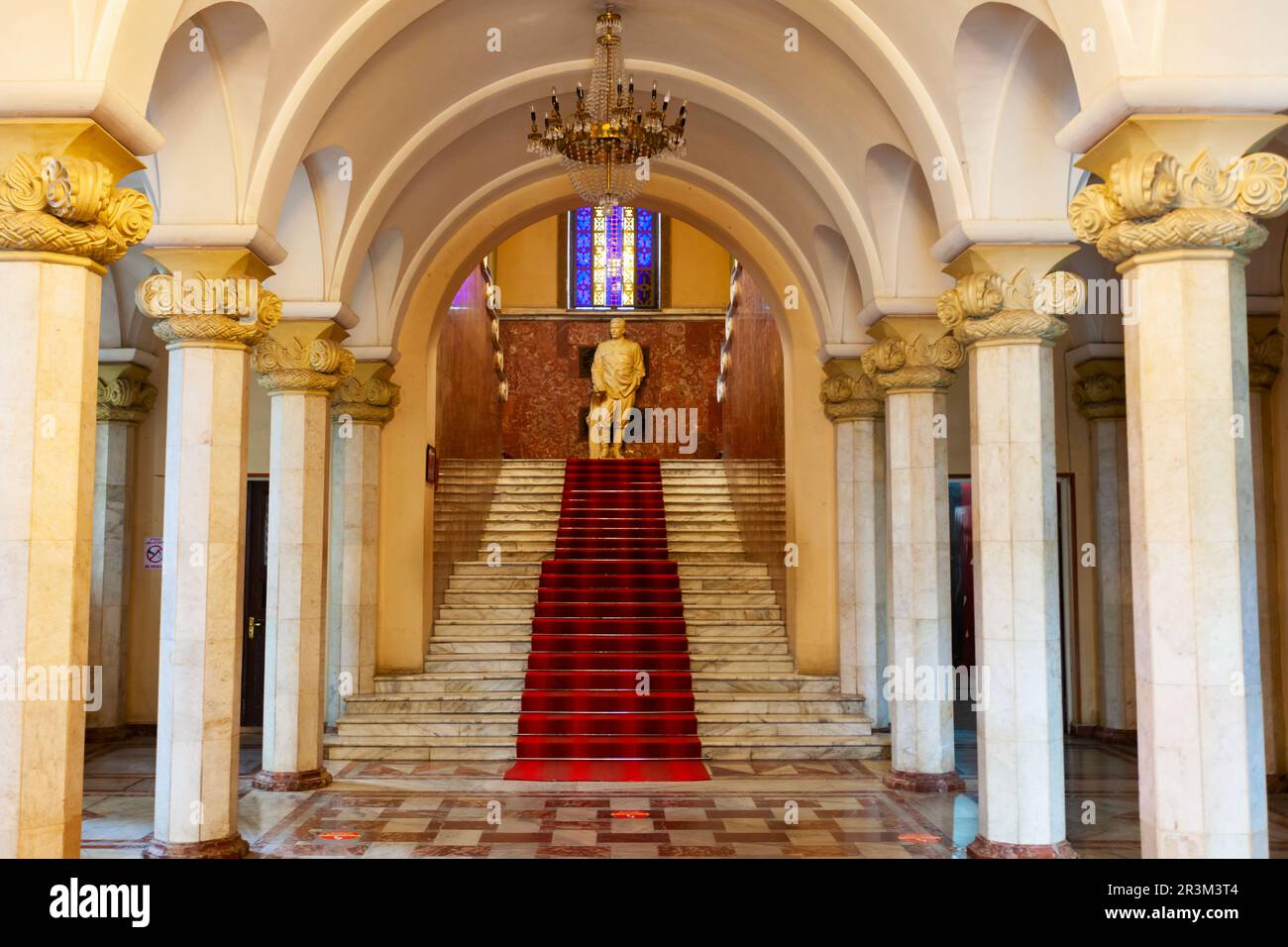 Gori, Georgia - August 31, 2021: The Joseph Stalin Museum is a museum ...