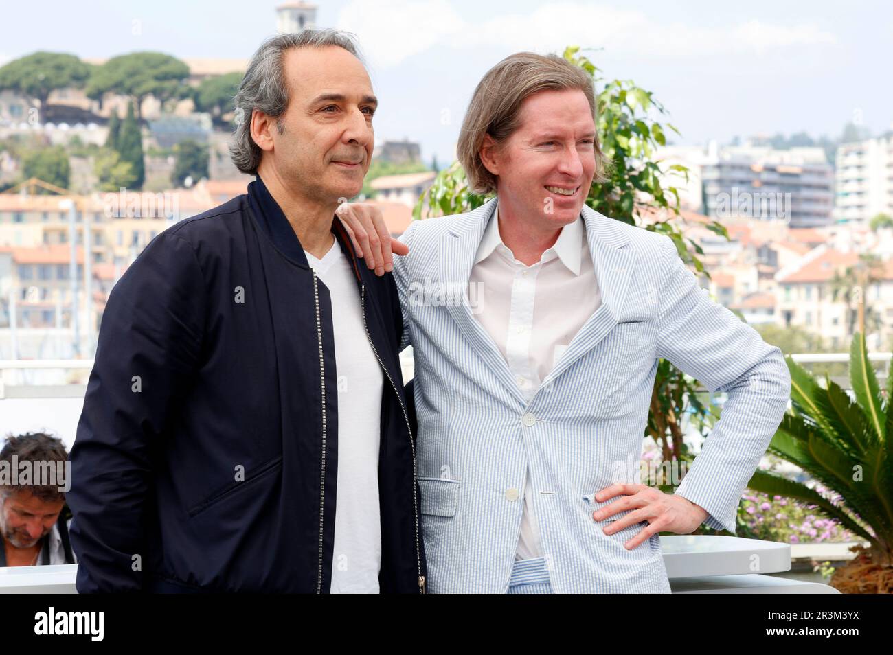 Alexandre Desplat und Wes Anderson beim Photocall zum Kinofilm ...