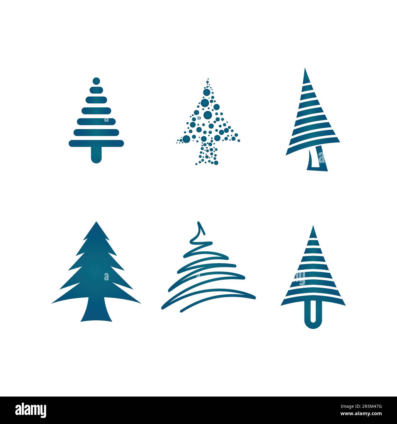 merry christmas vector icon logo and design snow logo graphic Stock ...