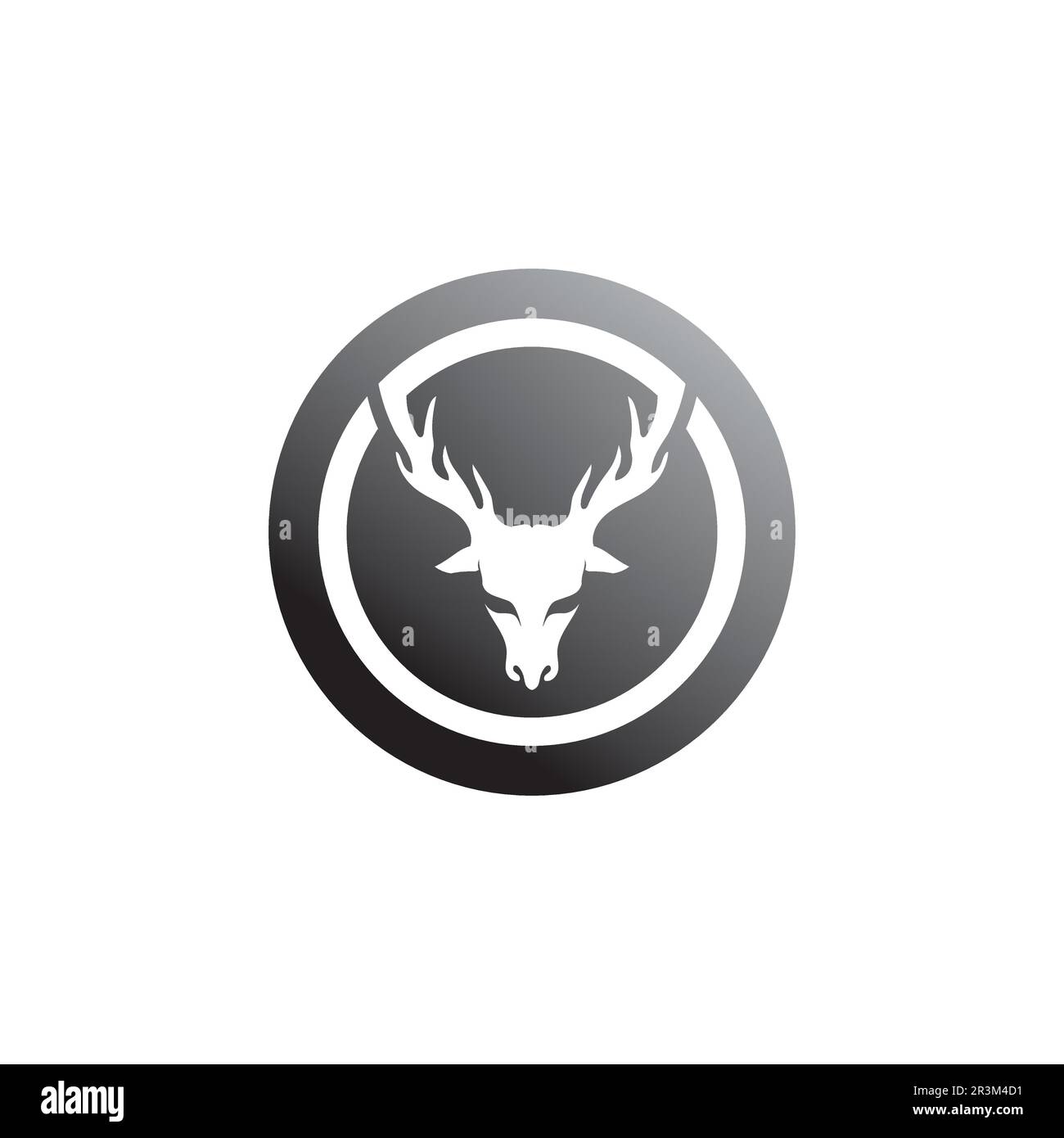 deer logo animal and mammal design and graphic vector Stock Vector ...
