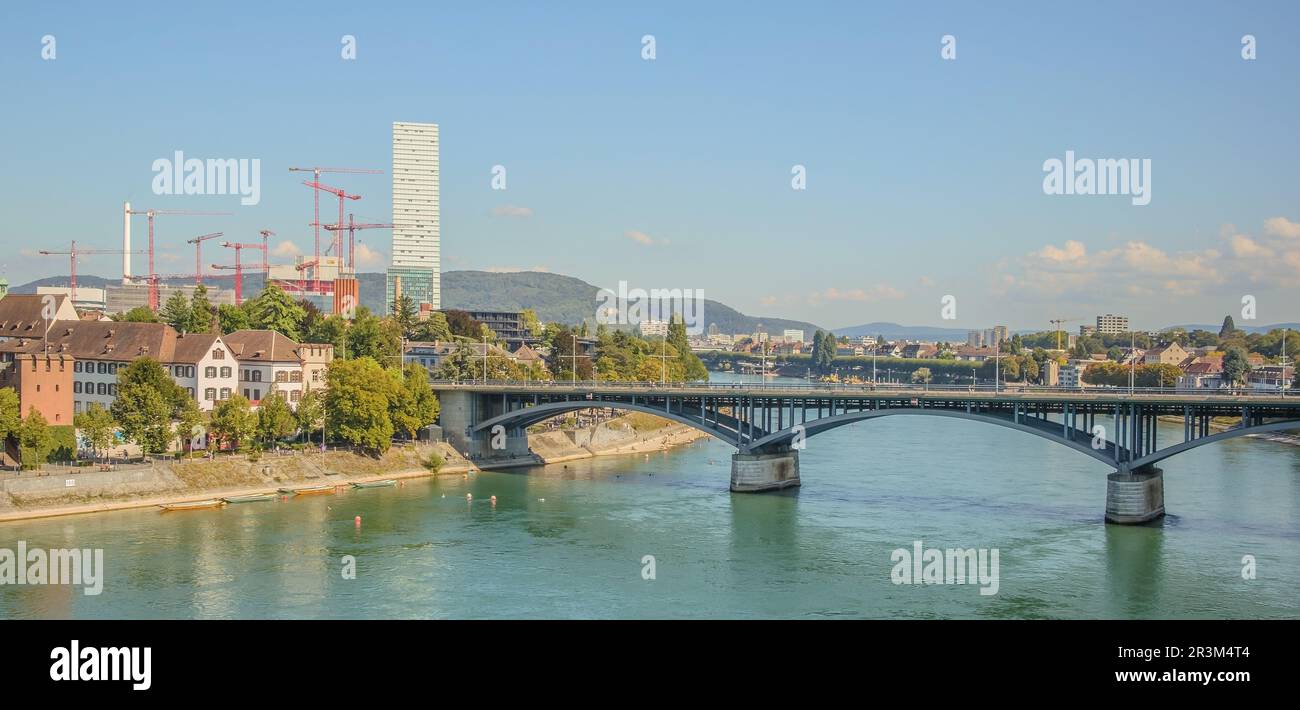 On the Rhine in Basel, Switzerland Stock Photo - Alamy