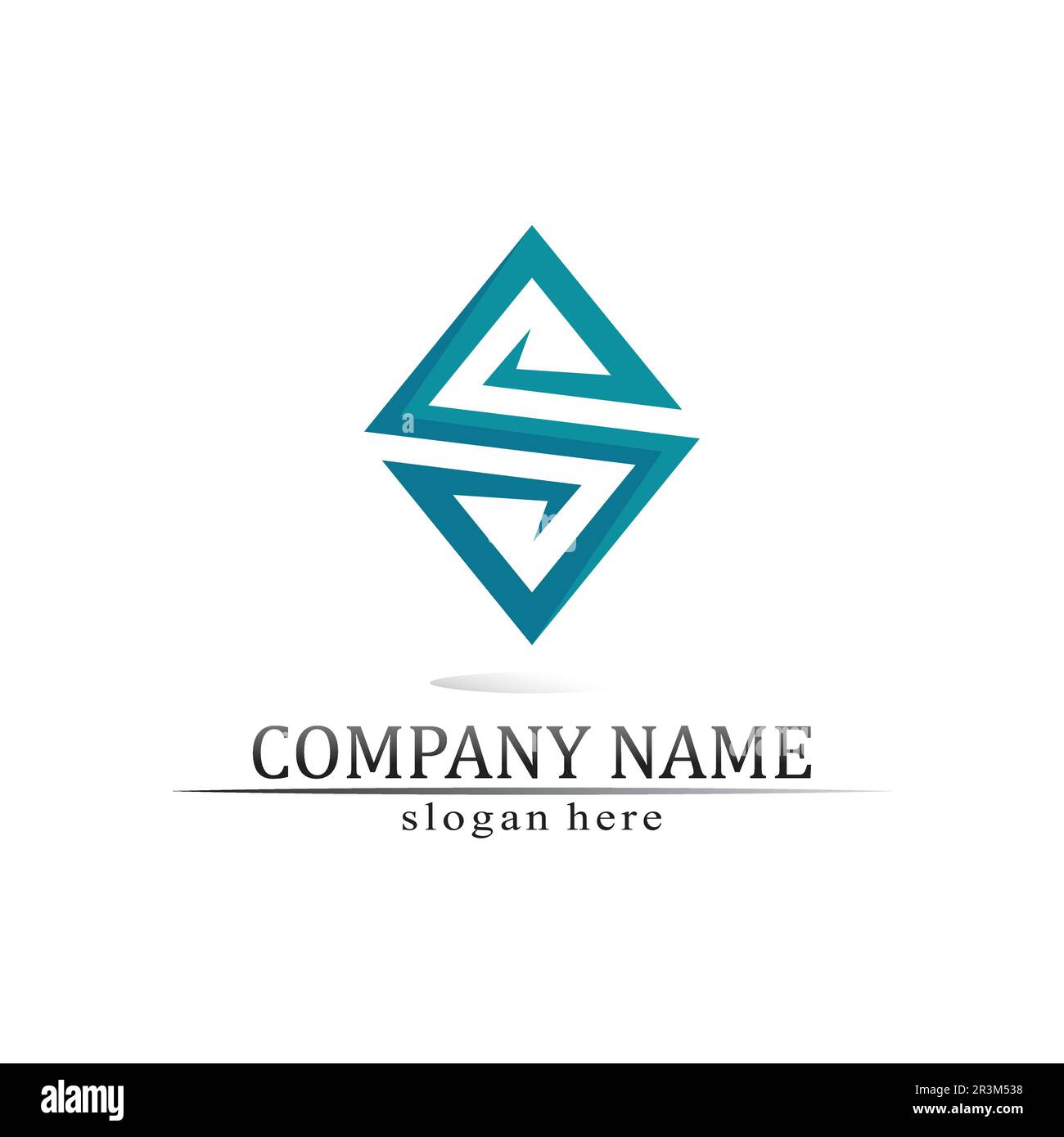 Business corporate S letter logo design vector Stock Vector Image & Art ...