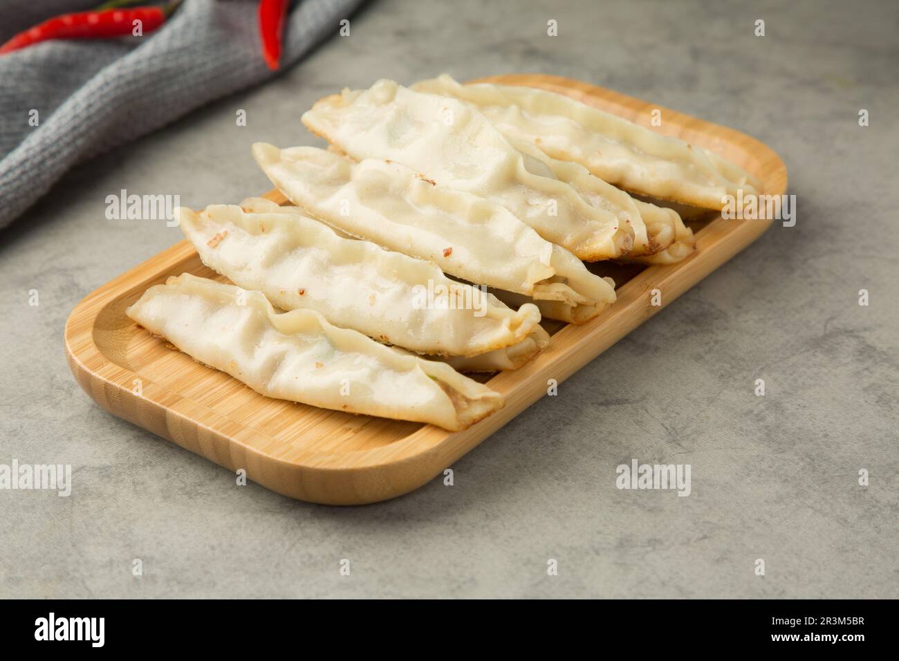 Guotie ( Pan-fried Meat Dumplings Stock Photo - Alamy