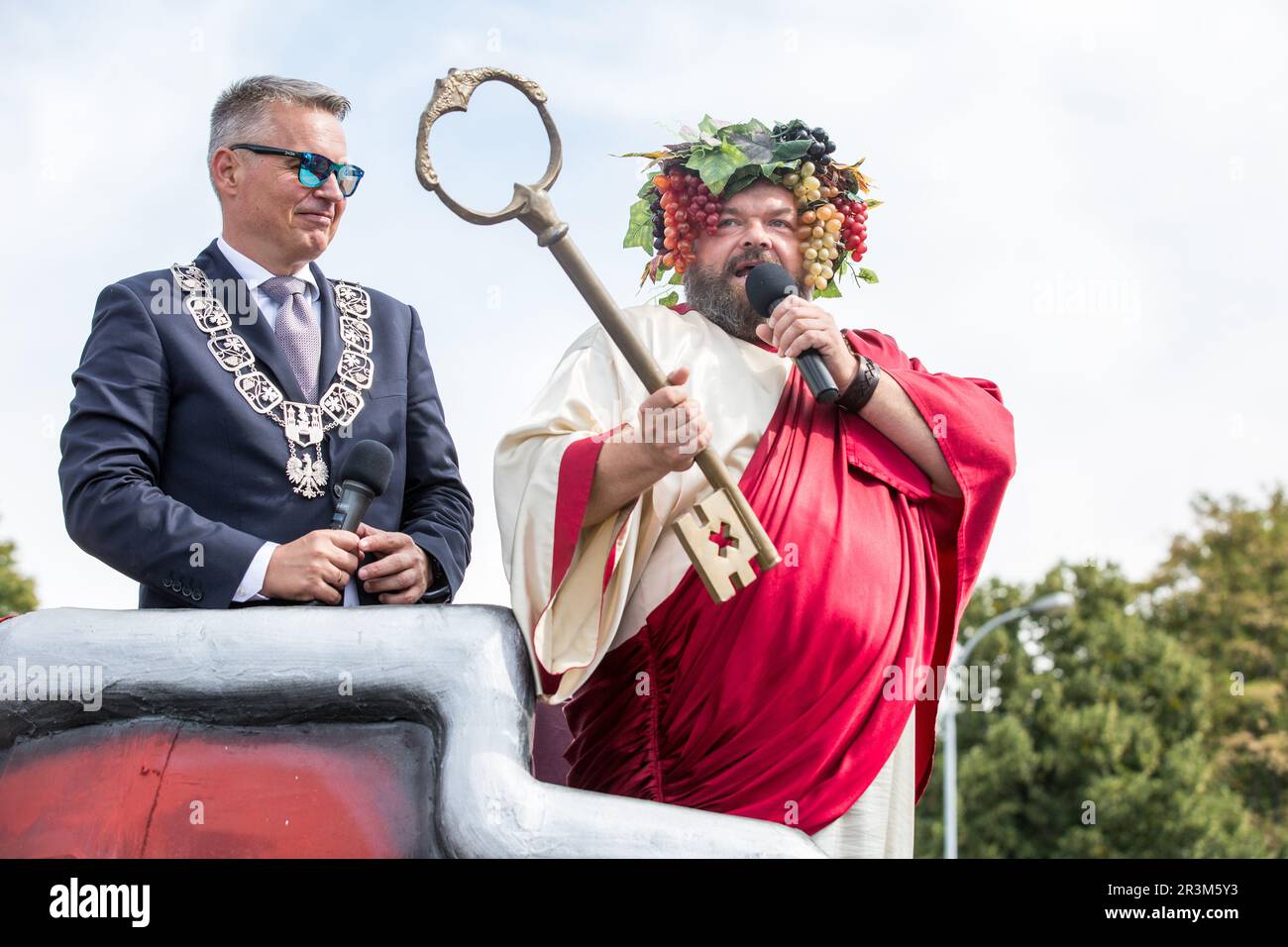 The symbol of bacchus hi-res stock photography and images - Alamy