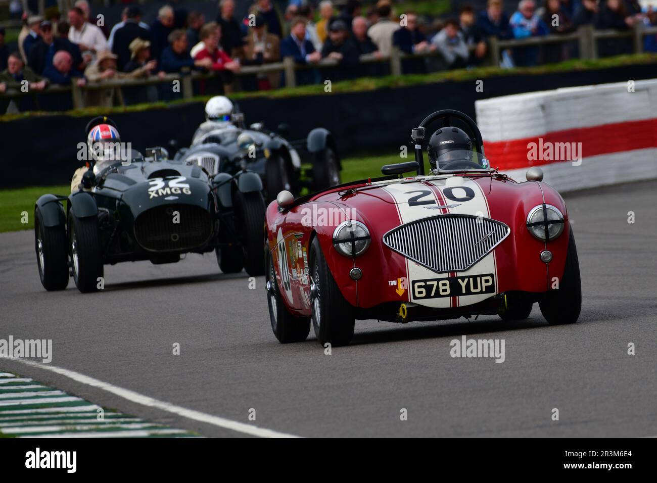Jonathan Abecassis, Austin Healey 100/4, Tony Gaze Trophy, a single ...