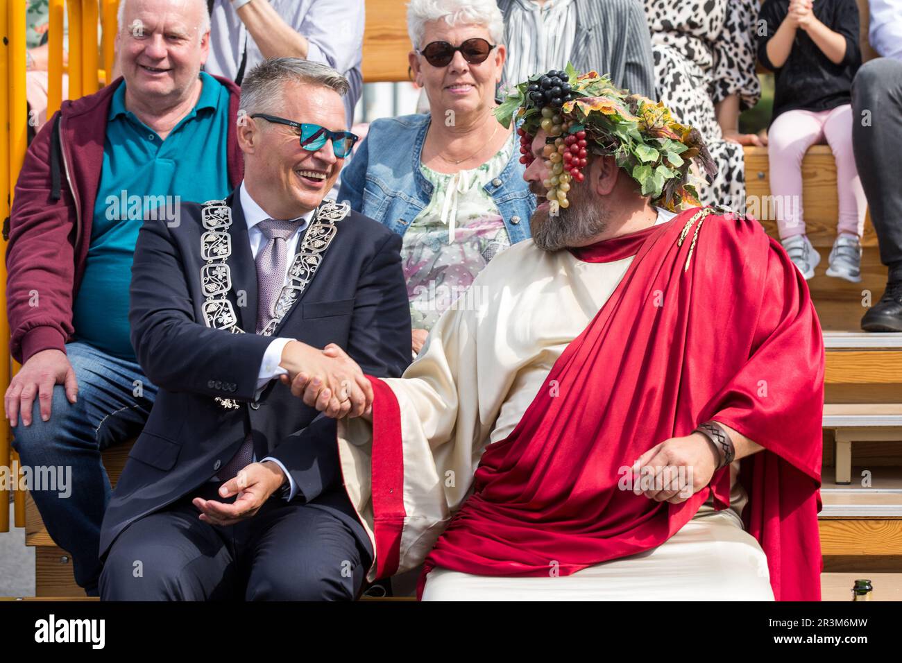 The symbol of bacchus hi-res stock photography and images - Alamy