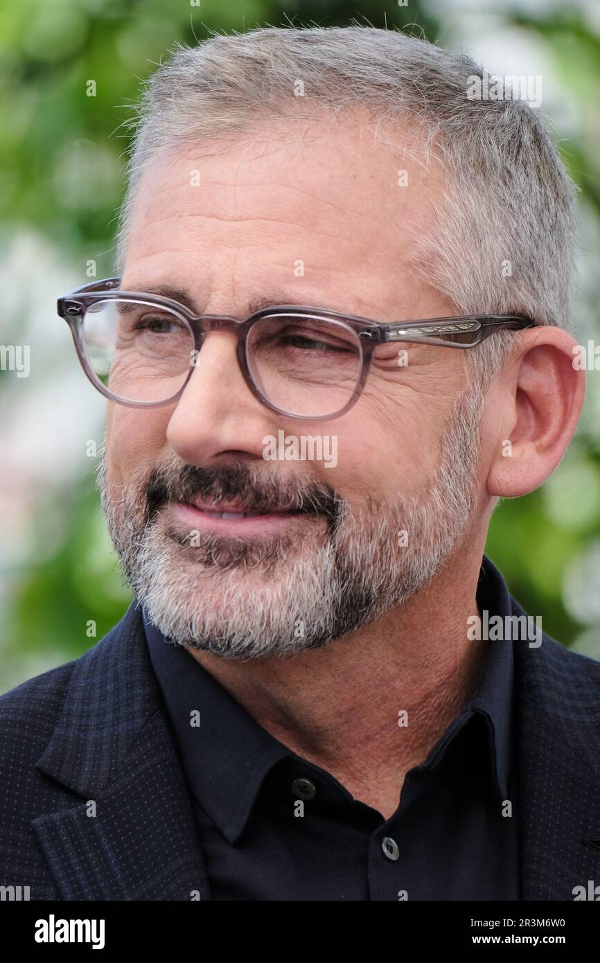 Cannes, France. 24th May, 2023. Steve Carell photographed during the ...
