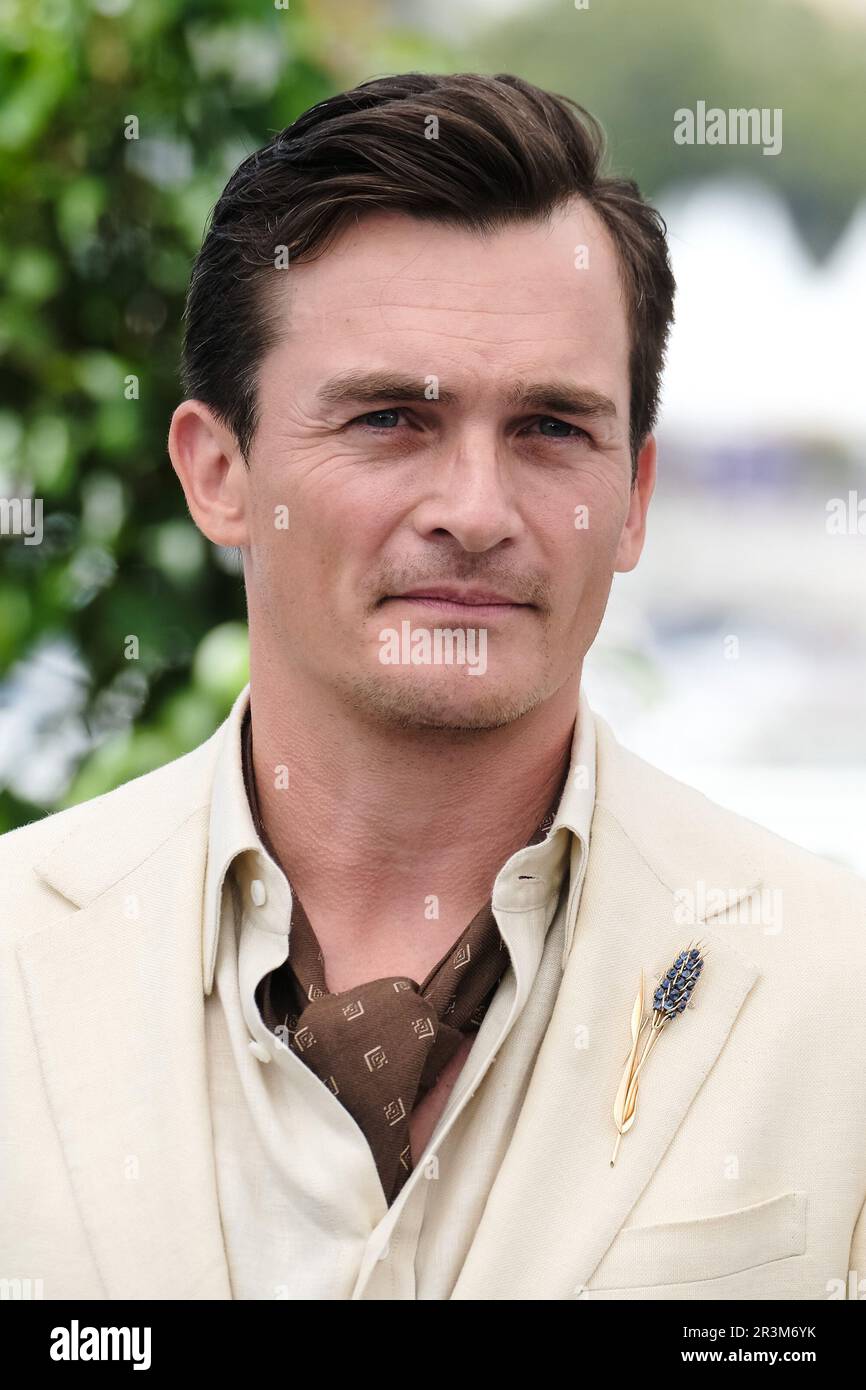 Cannes, France. 24th May, 2023. Rupert Friend photographed during the ...