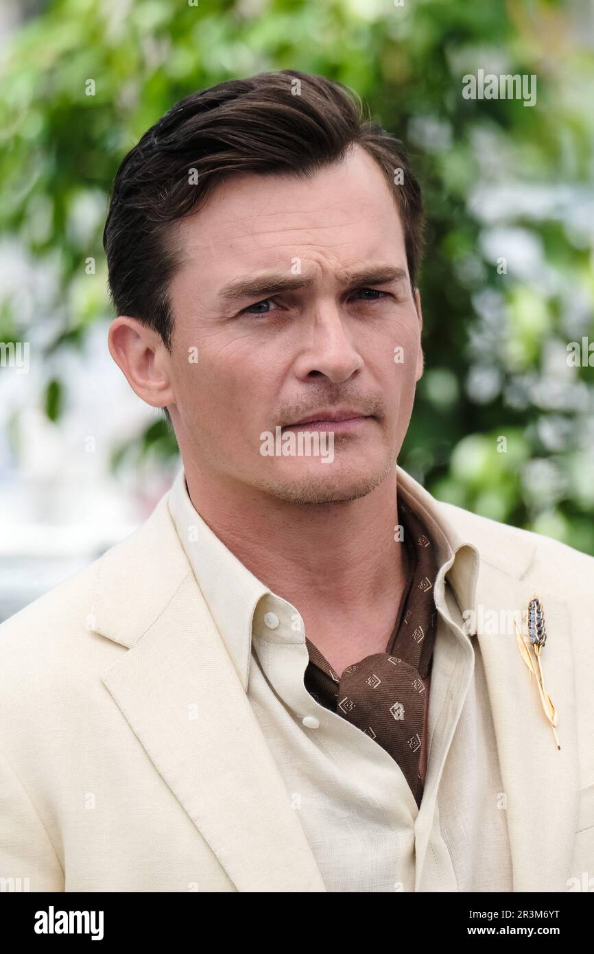 Cannes, France. 24th May, 2023. Rupert Friend photographed during the ...