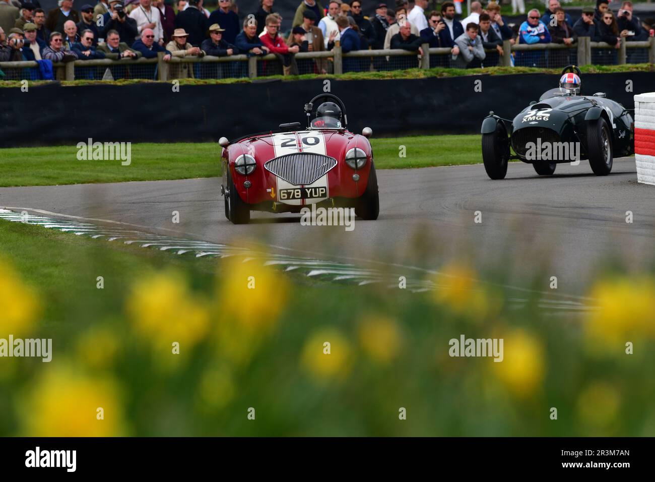 Jonathan Abecassis, Austin Healey 100/4, Tony Gaze Trophy, a single ...