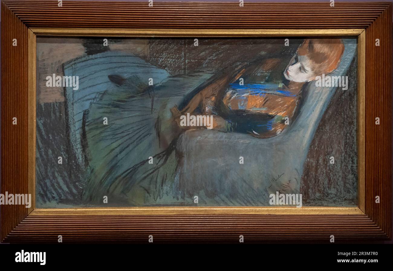 Paris, France - 05 13 2023: Orsay Museum. Portrait of Madame Paul ...