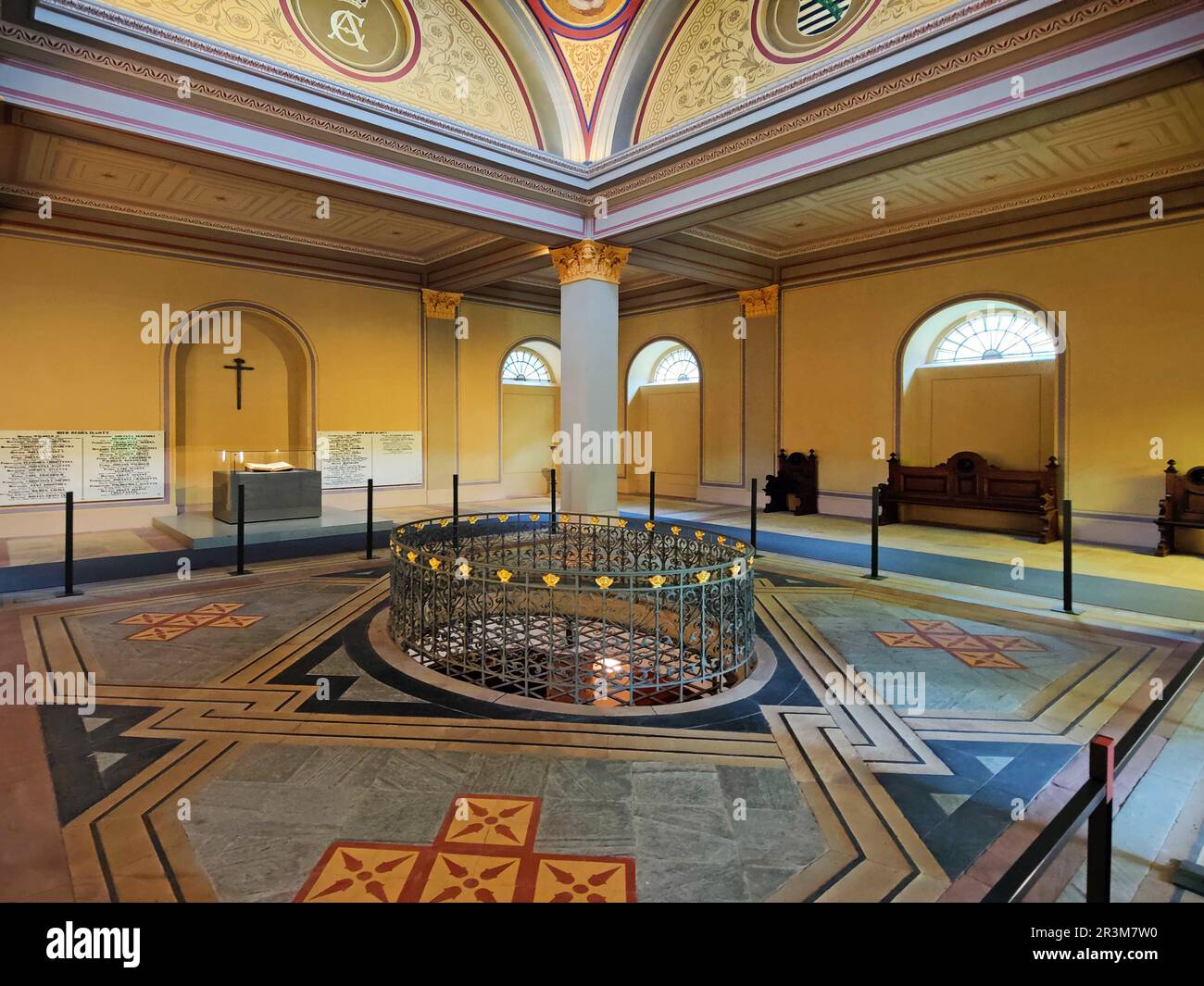 Weimar Princely Crypt, Upper Interior, UNESCO World Heritage Site ...
