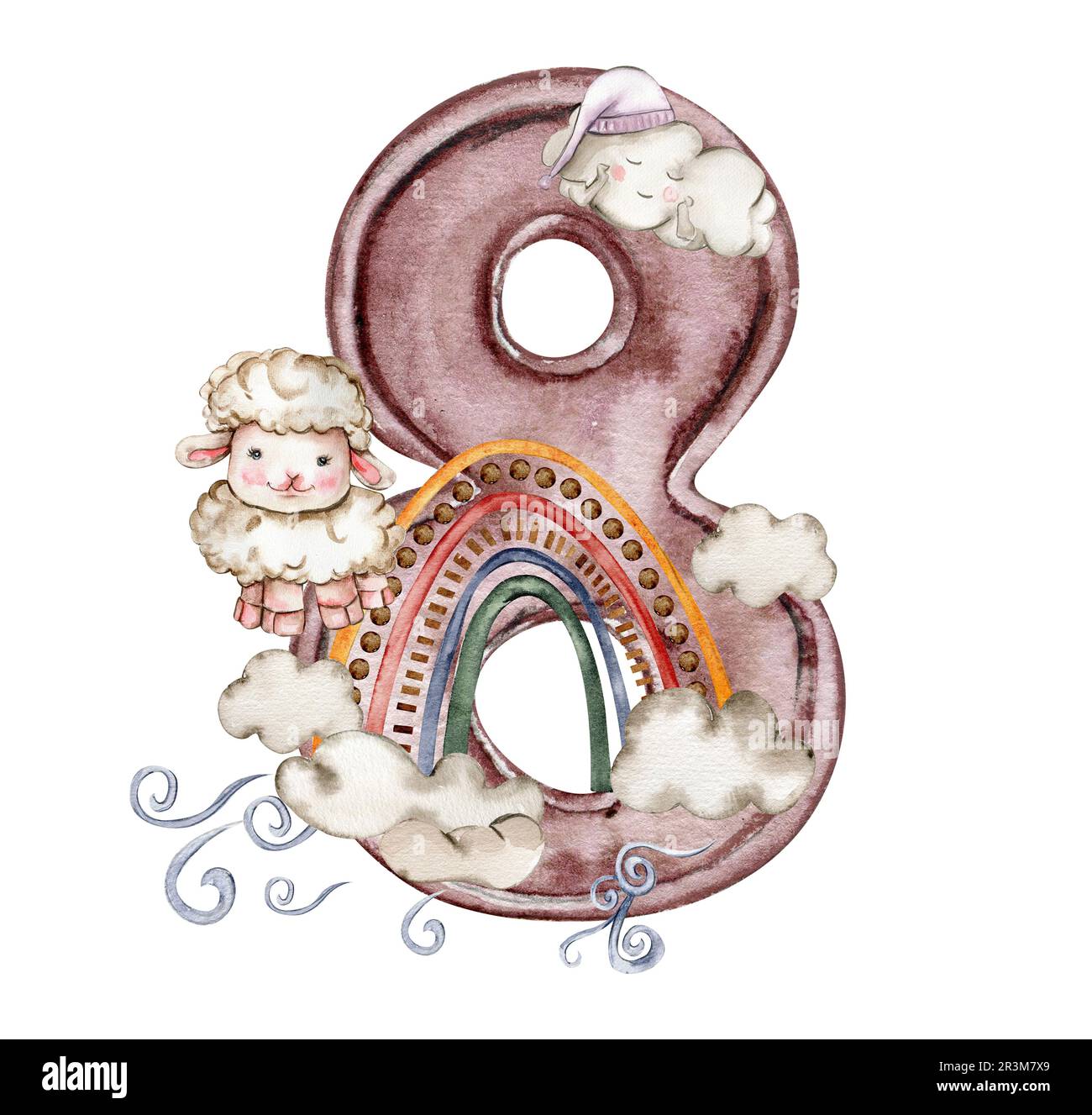 Hand drawn numbers hi-res stock photography and images - Alamy