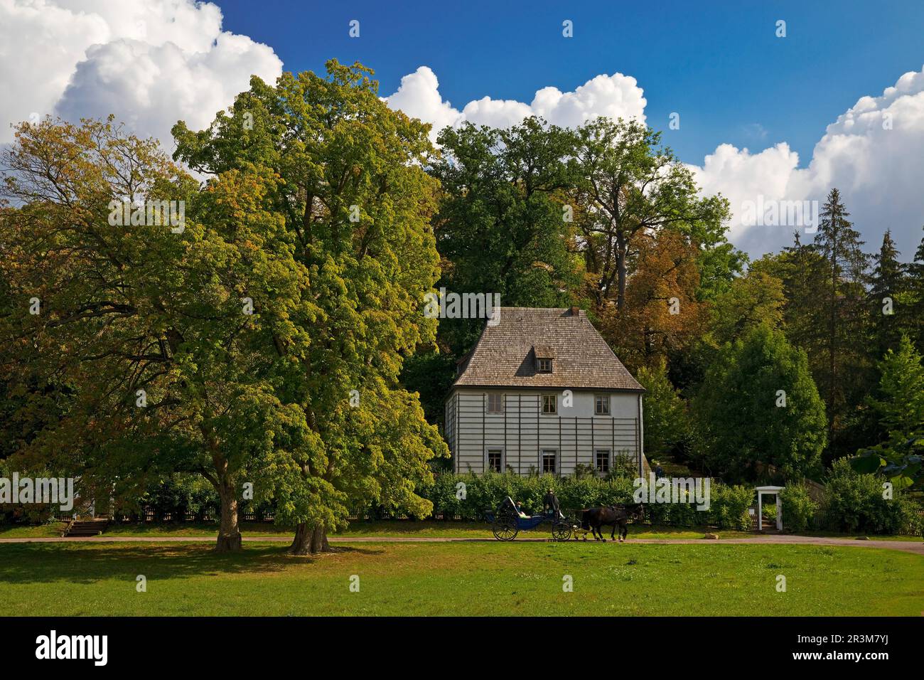 Goethe's Garden House in Park an der Ilm, UNESCO World Heritage Site ...