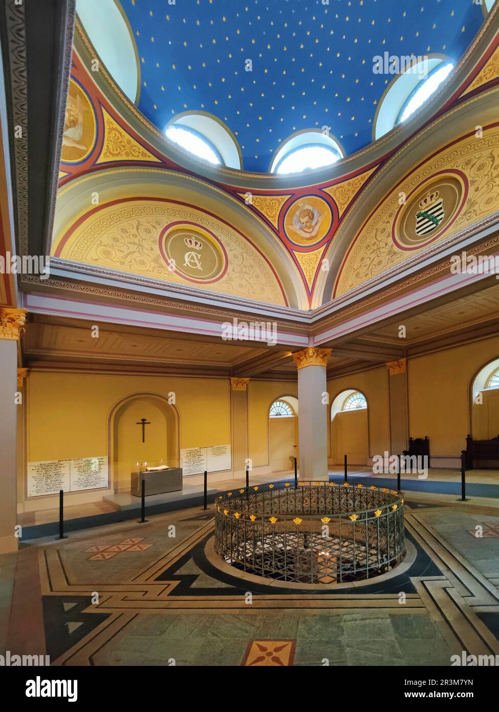 Weimar Princely Crypt, Upper Interior, UNESCO World Heritage Site ...