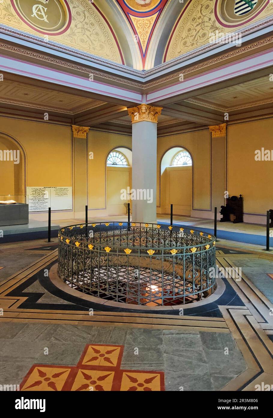 Weimar Princely Crypt, Upper Interior, UNESCO World Heritage Site ...