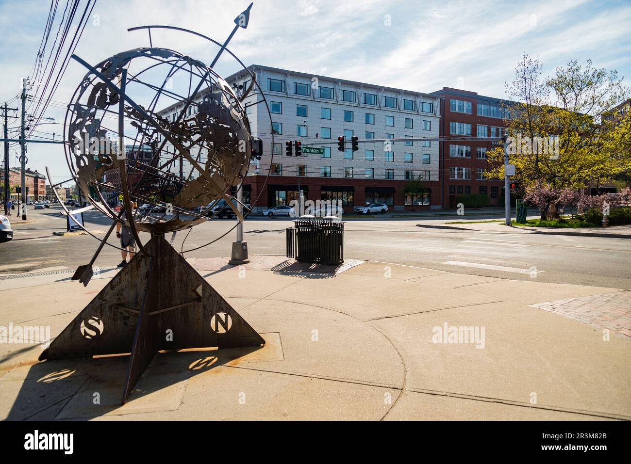 Historical Old Port, a district of Portland, Maine, known for its ...