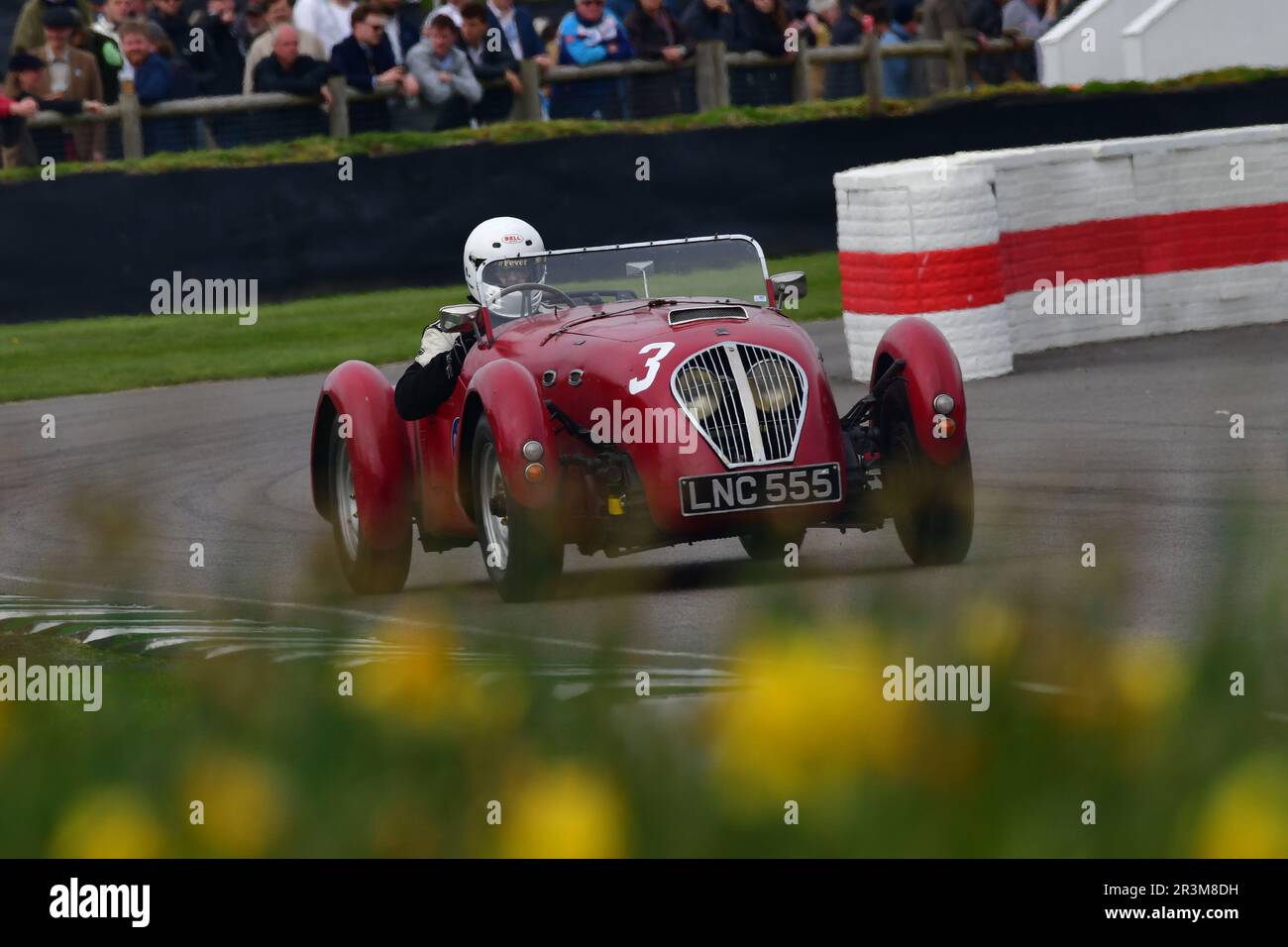 Rob Hubbard, Healey Silverstone, Tony Gaze Trophy, a single driver ...