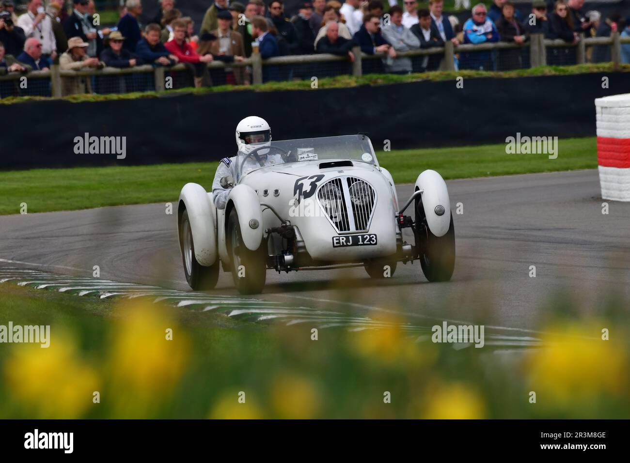 Neil Collins, Healey Silverstone, Tony Gaze Trophy, a single driver ...