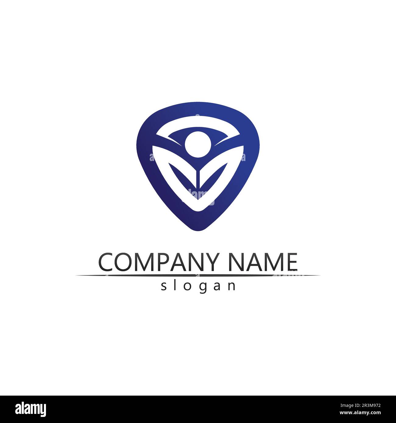 people Community,care group network and social icon design logo and ...