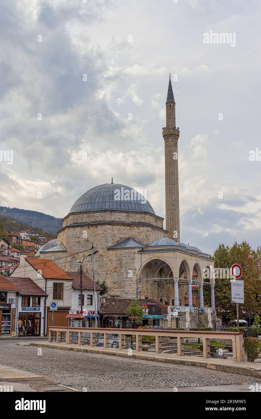 Prizren Ottoman Sinan Pasha mosque in Kosovo Stock Photo - Alamy