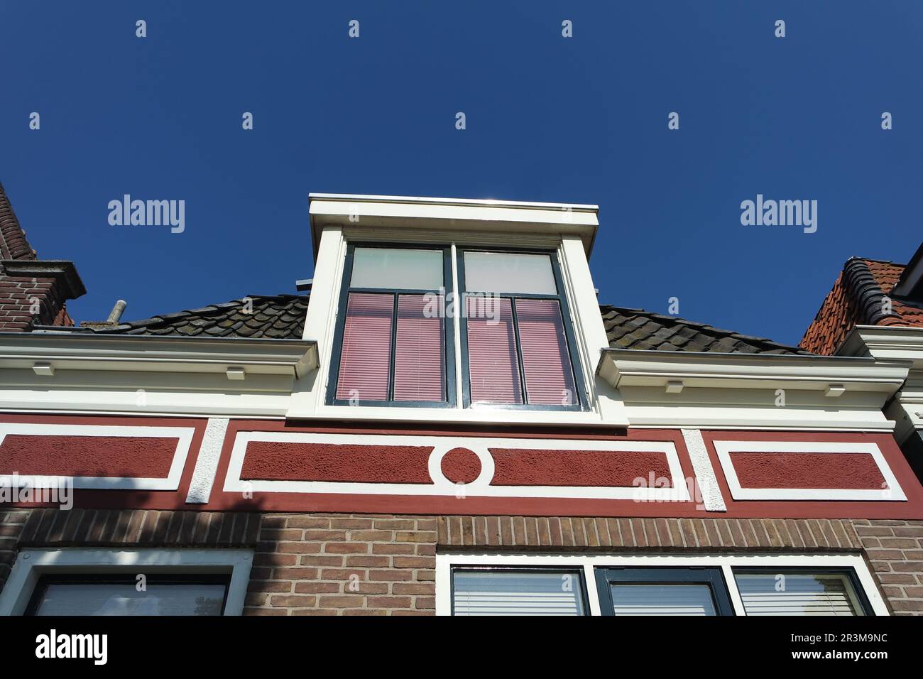 House with dormer window in Friesland, Netherlands Stock Photo - Alamy