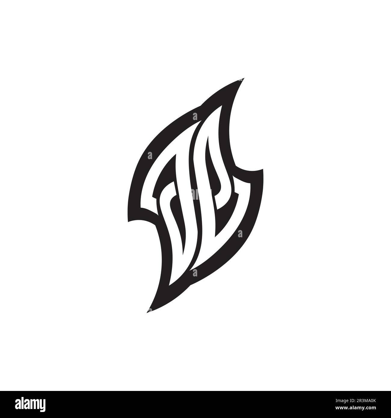 Tribal design Black and White Stock Photos & Images - Alamy