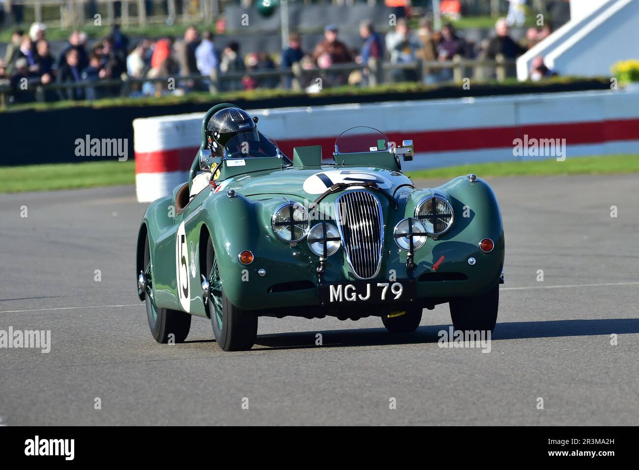 Hans-Martin Schneeberger, Jaguar XK120, Tony Gaze Trophy, a single ...