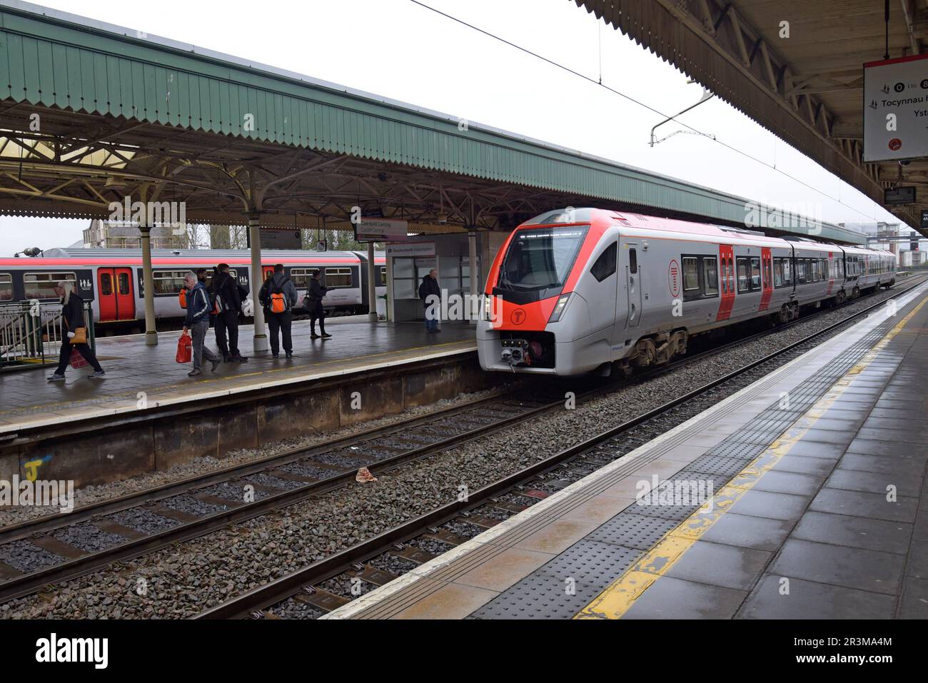 A New Transport For Wales Stadler Flirt Class 756 Tri Mode Train
