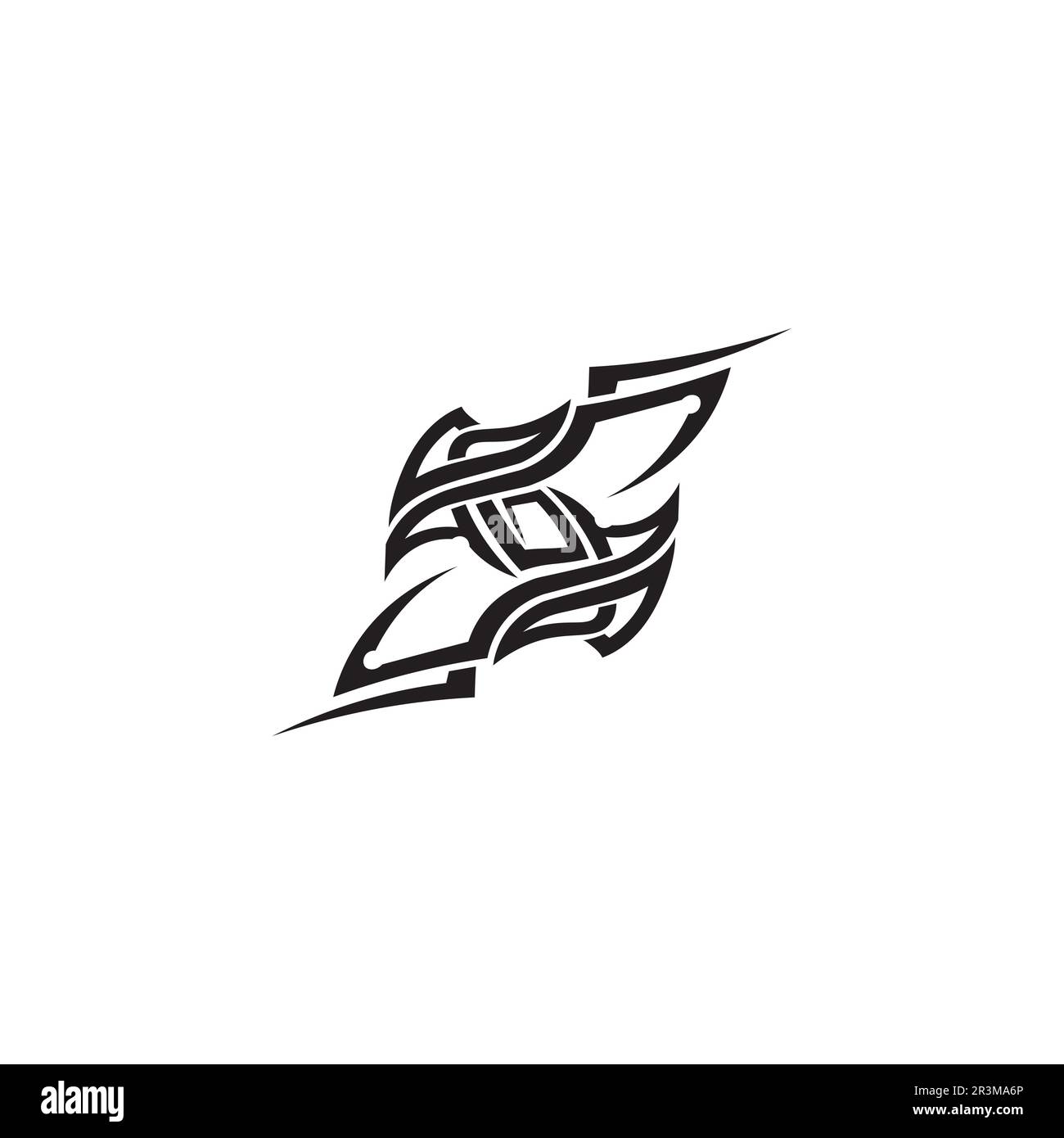 Tribal Design vector Vintage and abstract ethnic graphic Stock Vector ...