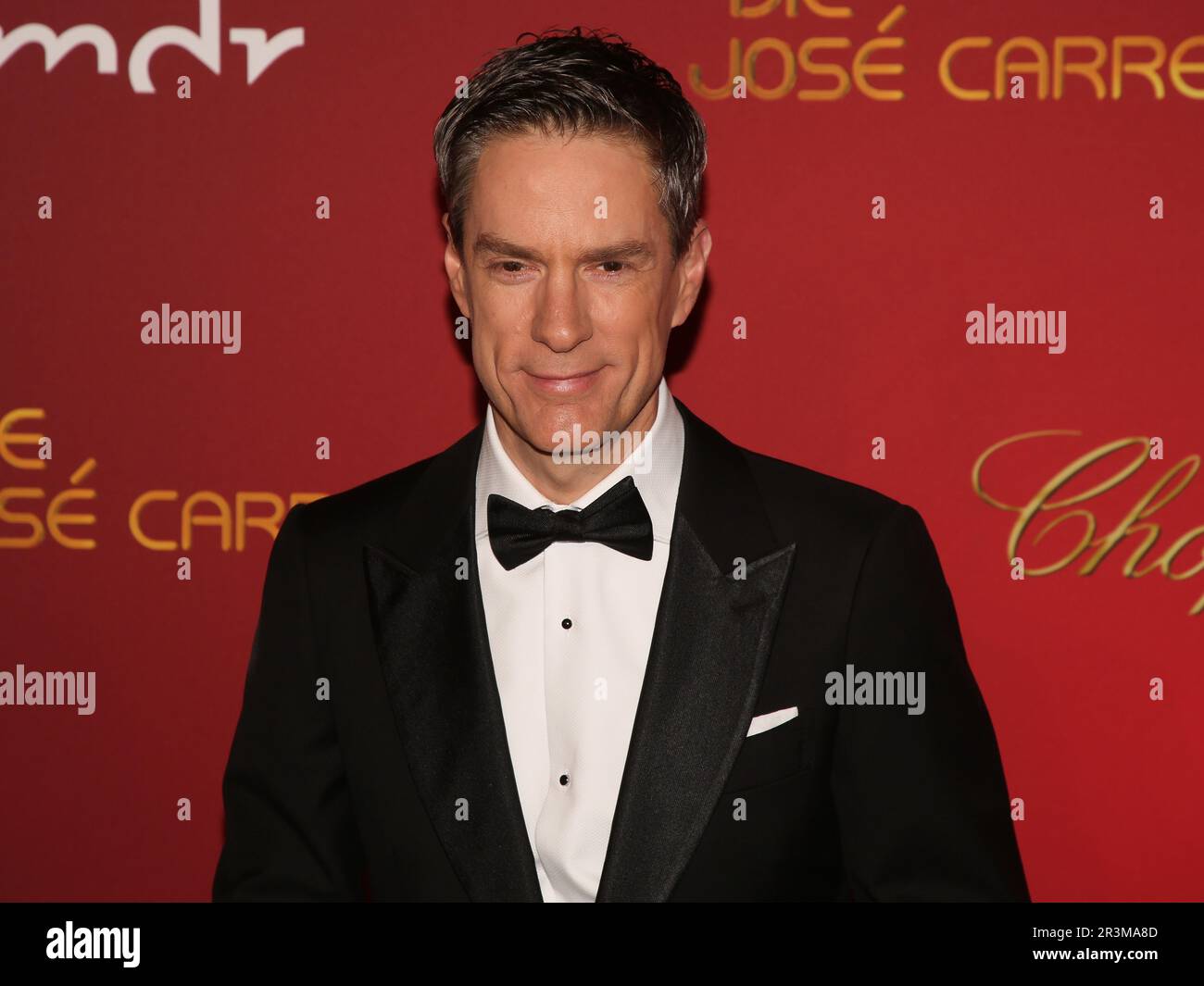 TV presenter Sven Lorig before the 28th Jose Carreras Gala on December ...