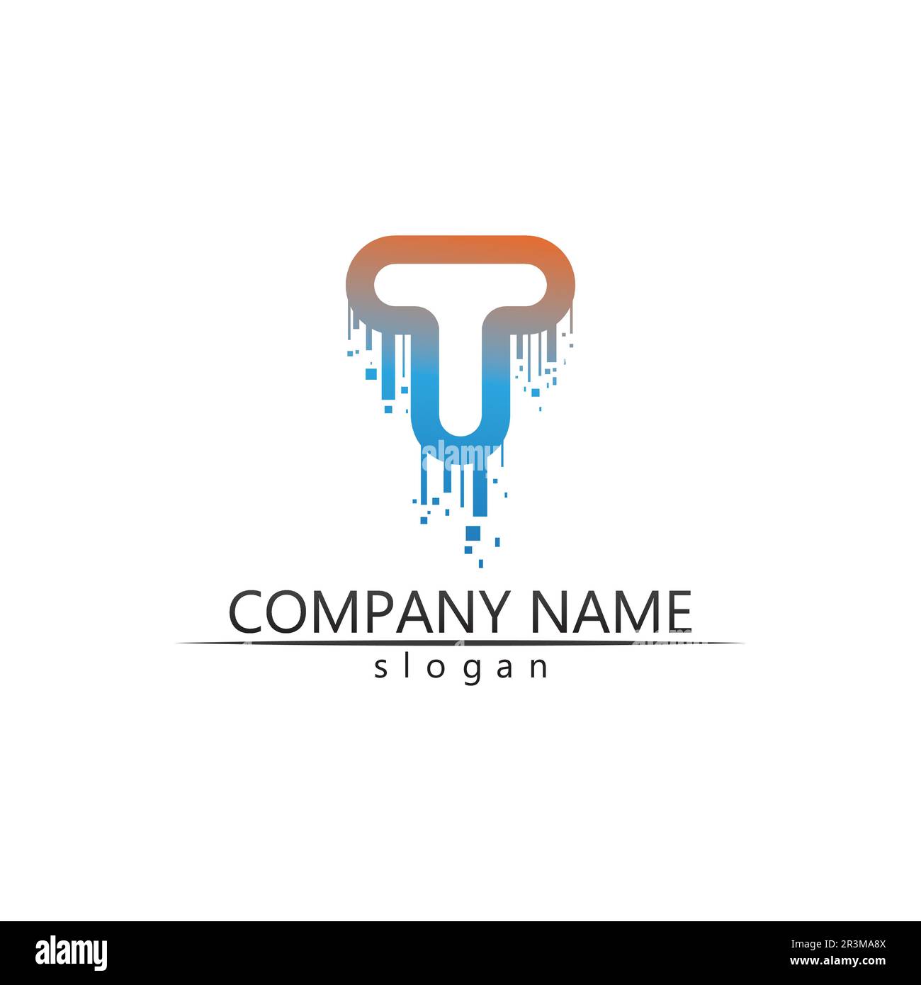 T letter, T logo vector font alphabet design and icon T Stock Vector ...