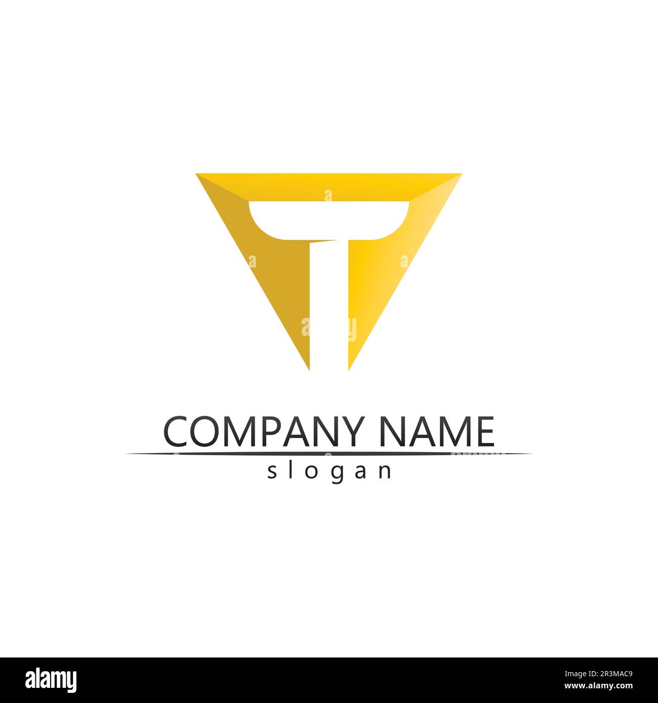 T letter, T logo vector font alphabet design and icon T Stock Vector ...