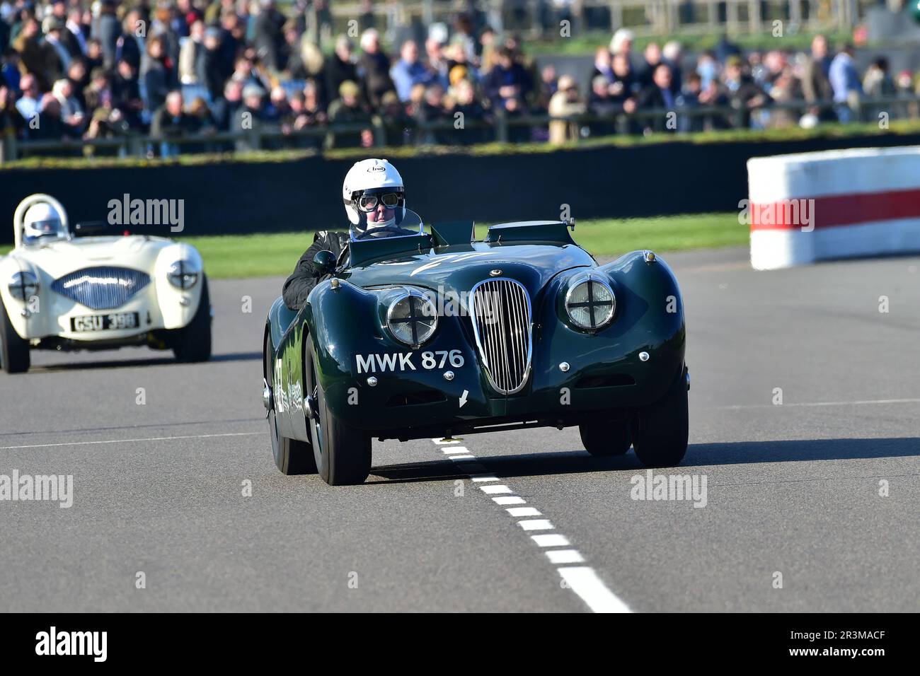 David Brazell, Jaguar XK 120, Tony Gaze Trophy, a single driver twenty ...