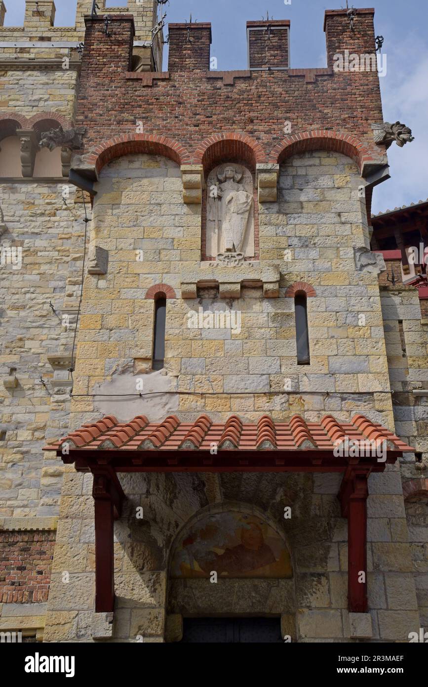 Mackenzie Castle, or Castello Mackenzie, an ornate Neo-Gothic building ...