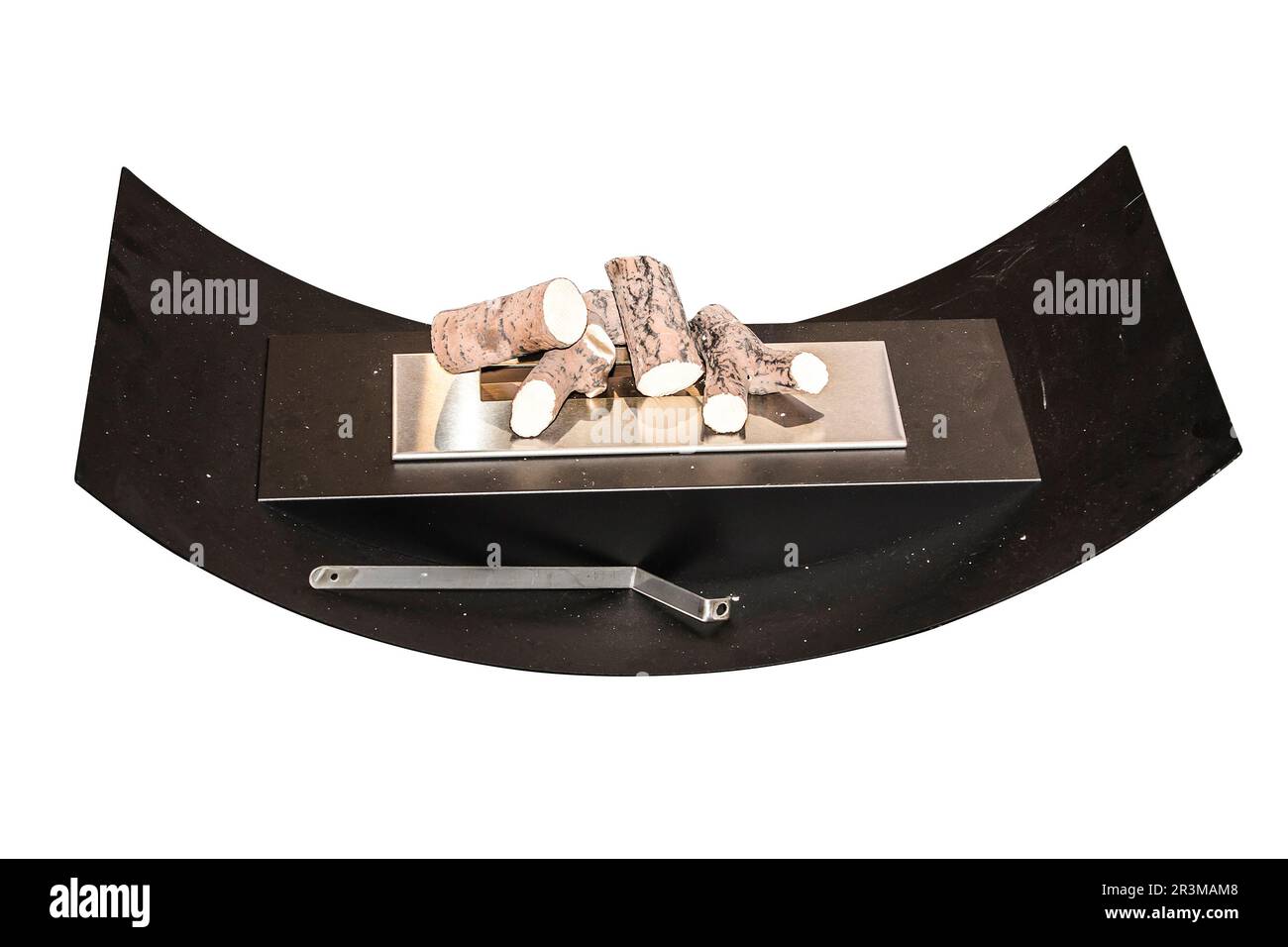 electric fireplace with artificial sparkling flame, decor for the ...