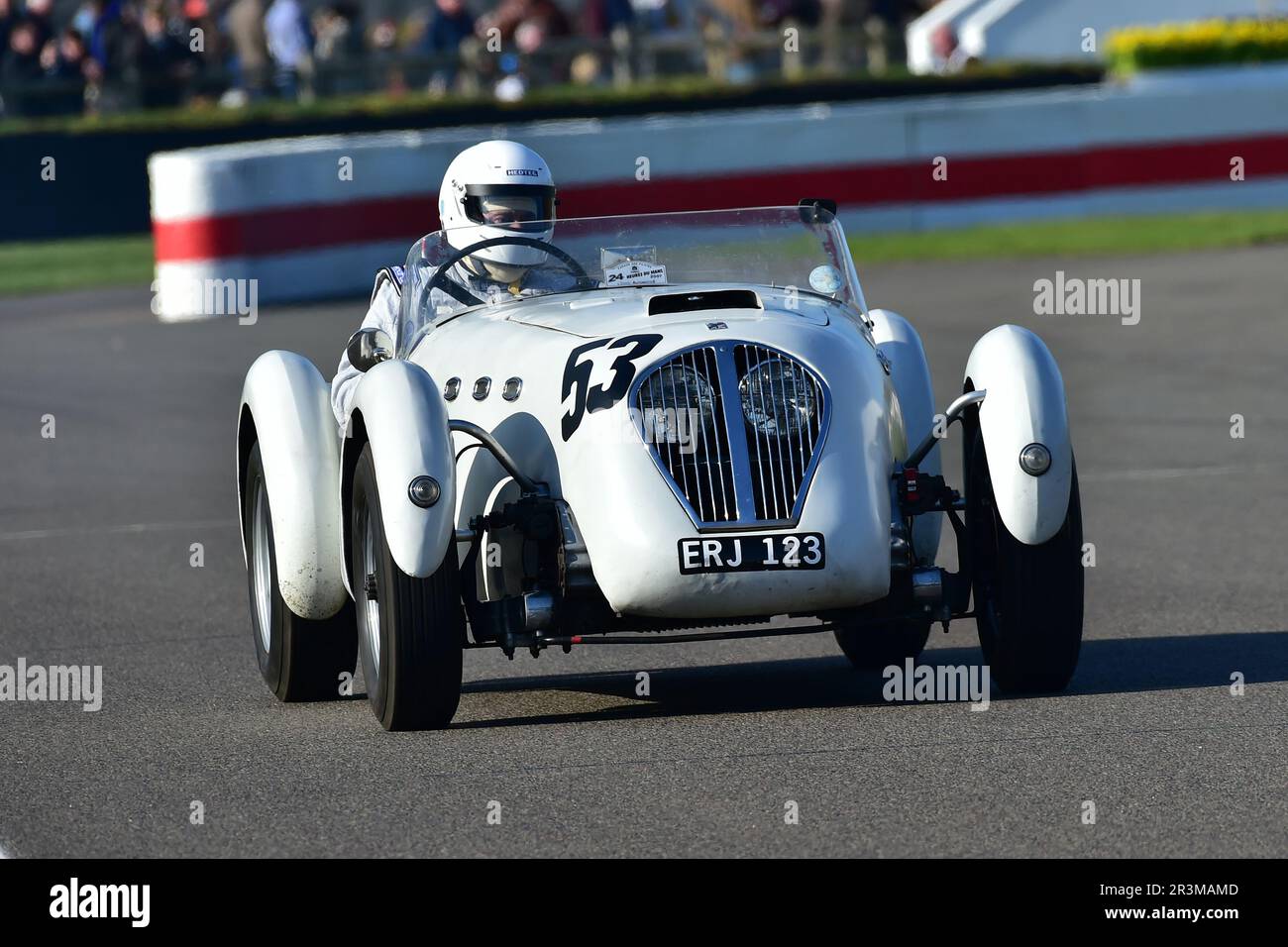 Neil Collins, Healey Silverstone, Tony Gaze Trophy, a single driver ...