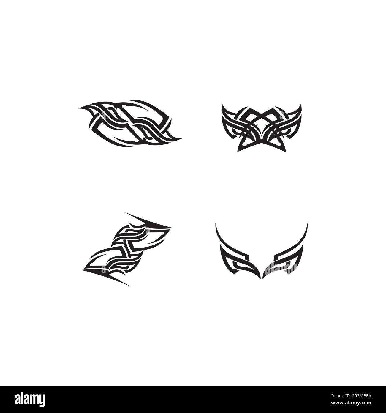 Tribal Design vector Vintage and abstract ethnic graphic Stock Vector ...