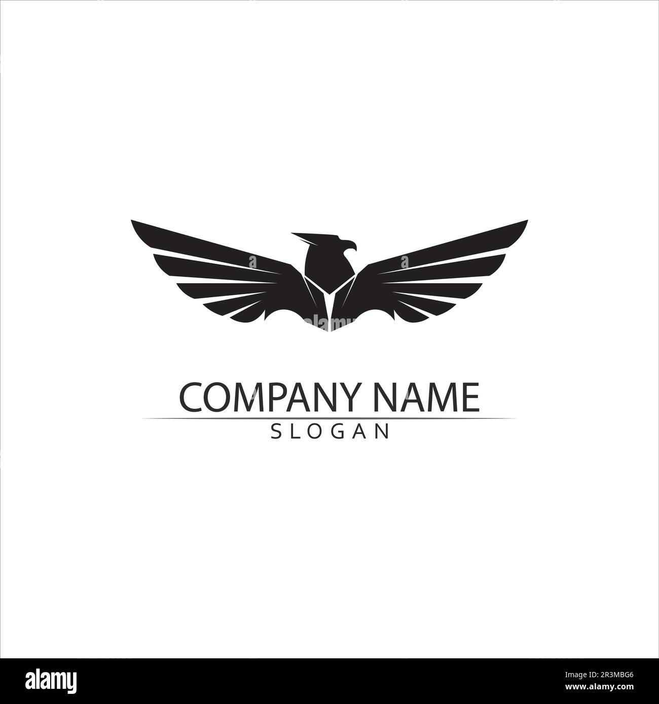 Wing bird falcon love logo Stock Vector Image & Art - Alamy