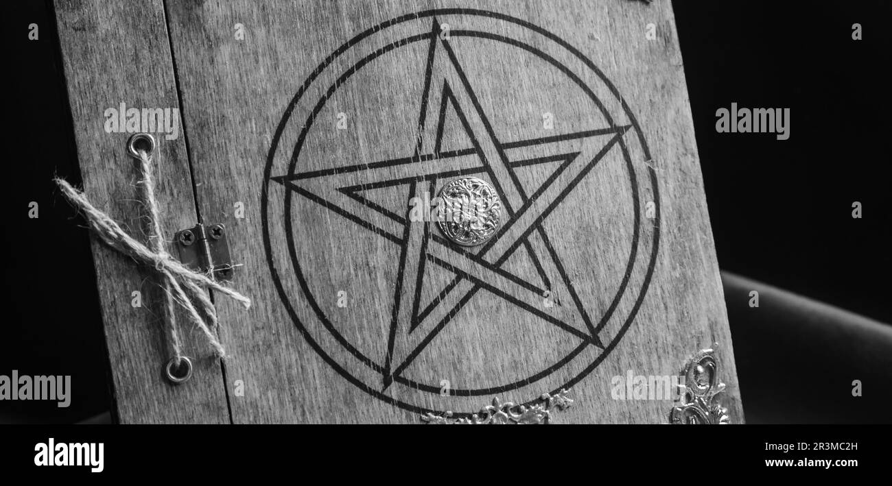 Spell book old Black and White Stock Photos & Images - Alamy